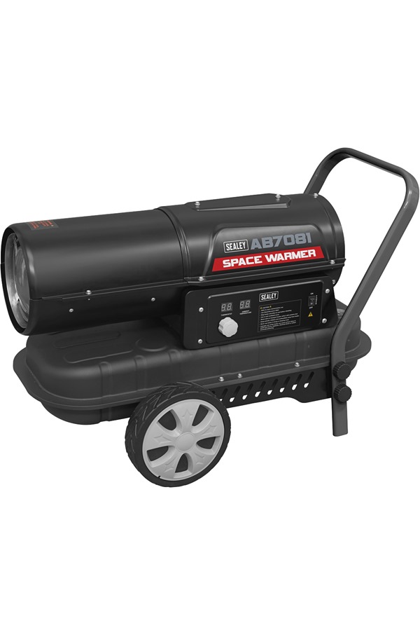 Sealey AB7081 Space Warmer Kerosene/Diesel Heater 70,000Btu/hr with ...